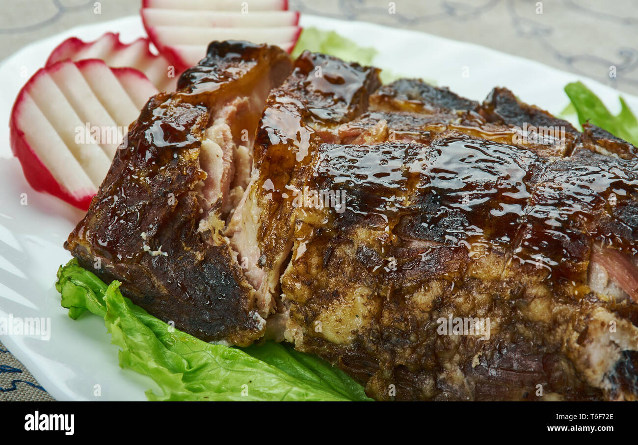 Jerk ribs hi-res stock photography and images - Alamy