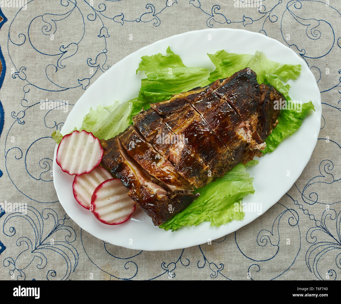 Jamaican Jerk Spare Ribs Stock Photo - Alamy