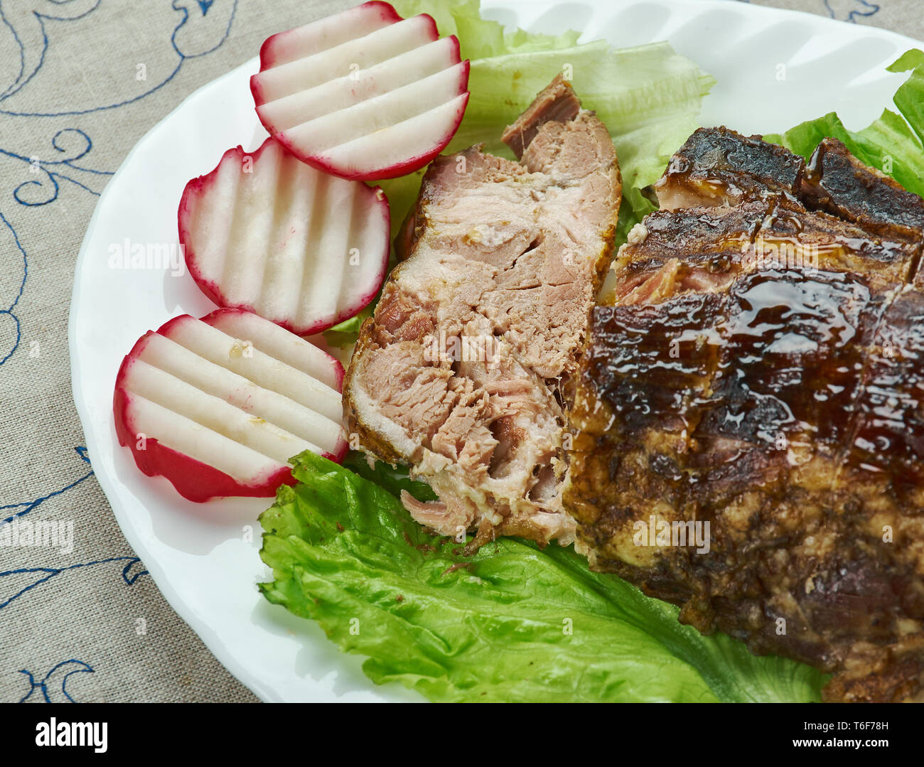 Jerk ribs hi-res stock photography and images - Alamy