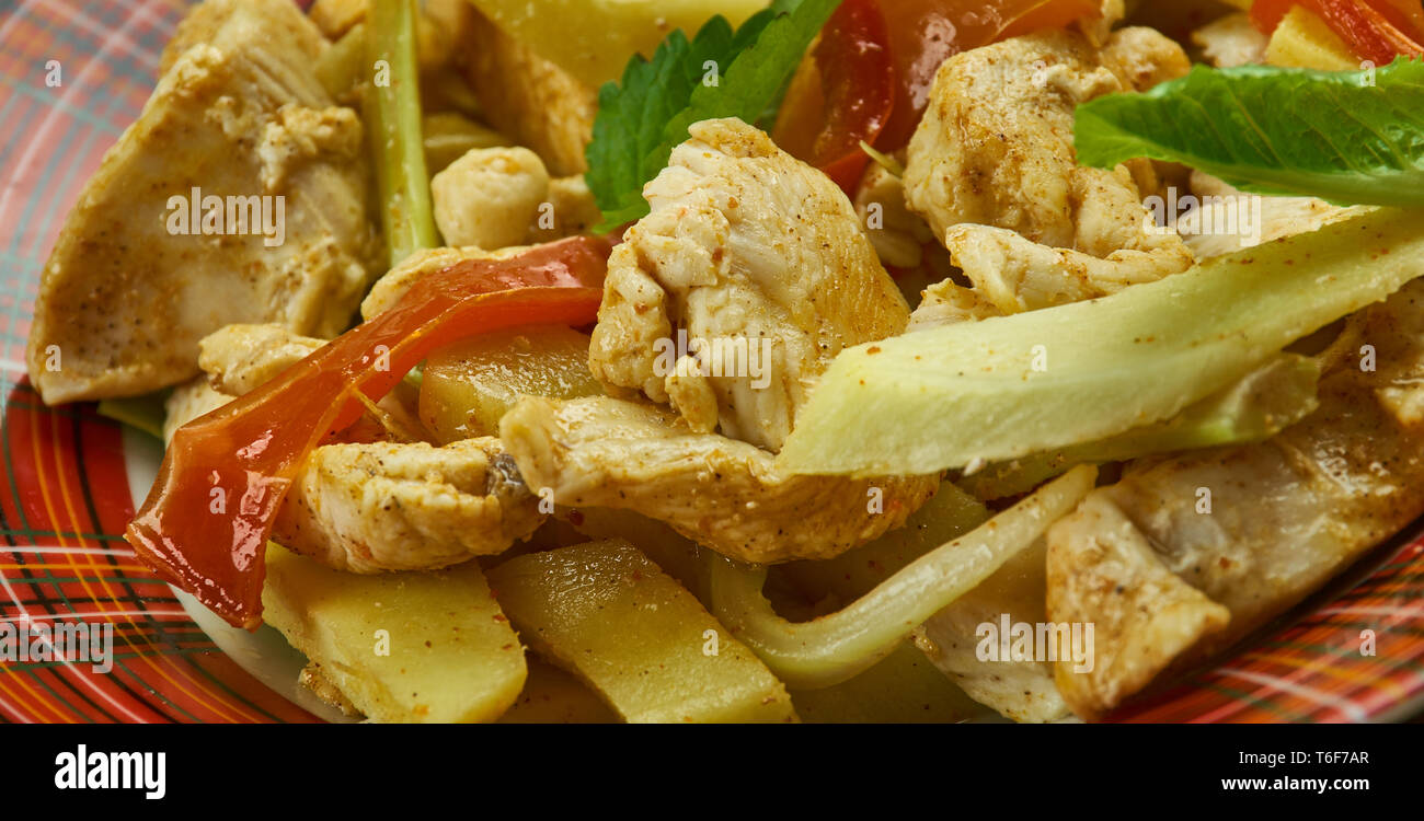 Szechuan Mala Chicken Stock Photo - Alamy