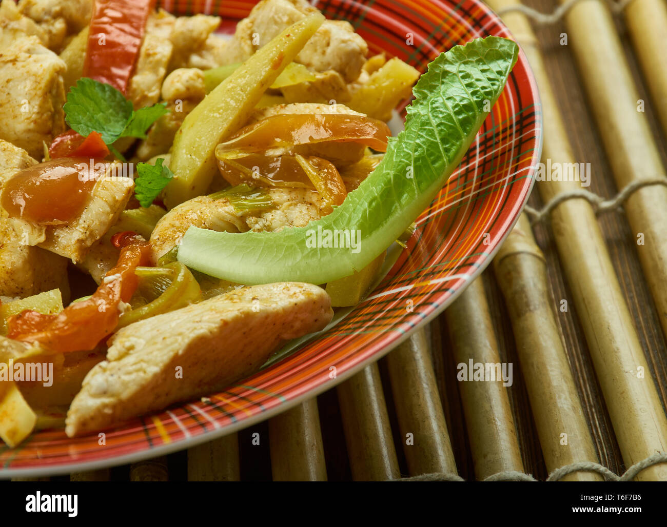 Szechuan Mala Chicken Stock Photo - Alamy