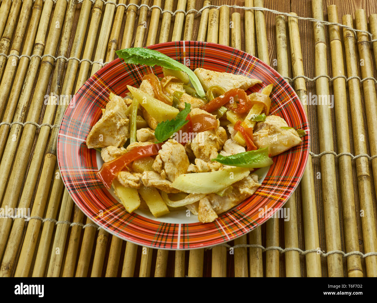Szechuan Mala Chicken Stock Photo - Alamy