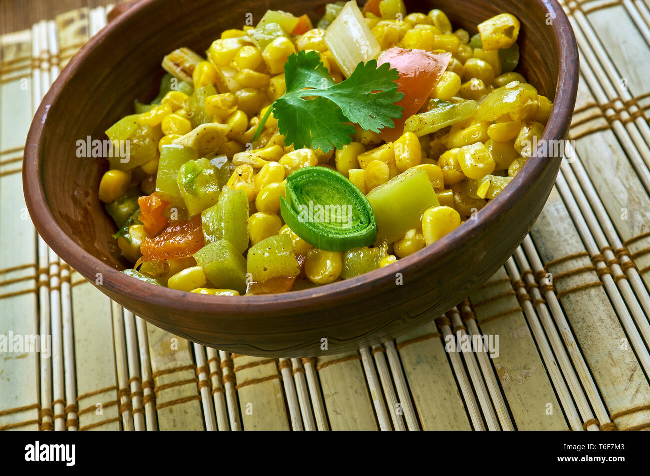 Corn chaat hi-res stock photography and images - Alamy