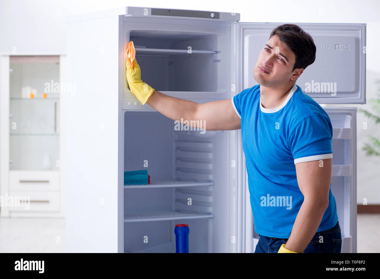 Cleaning fatigue boring housework exhausted hi-res stock photography ...