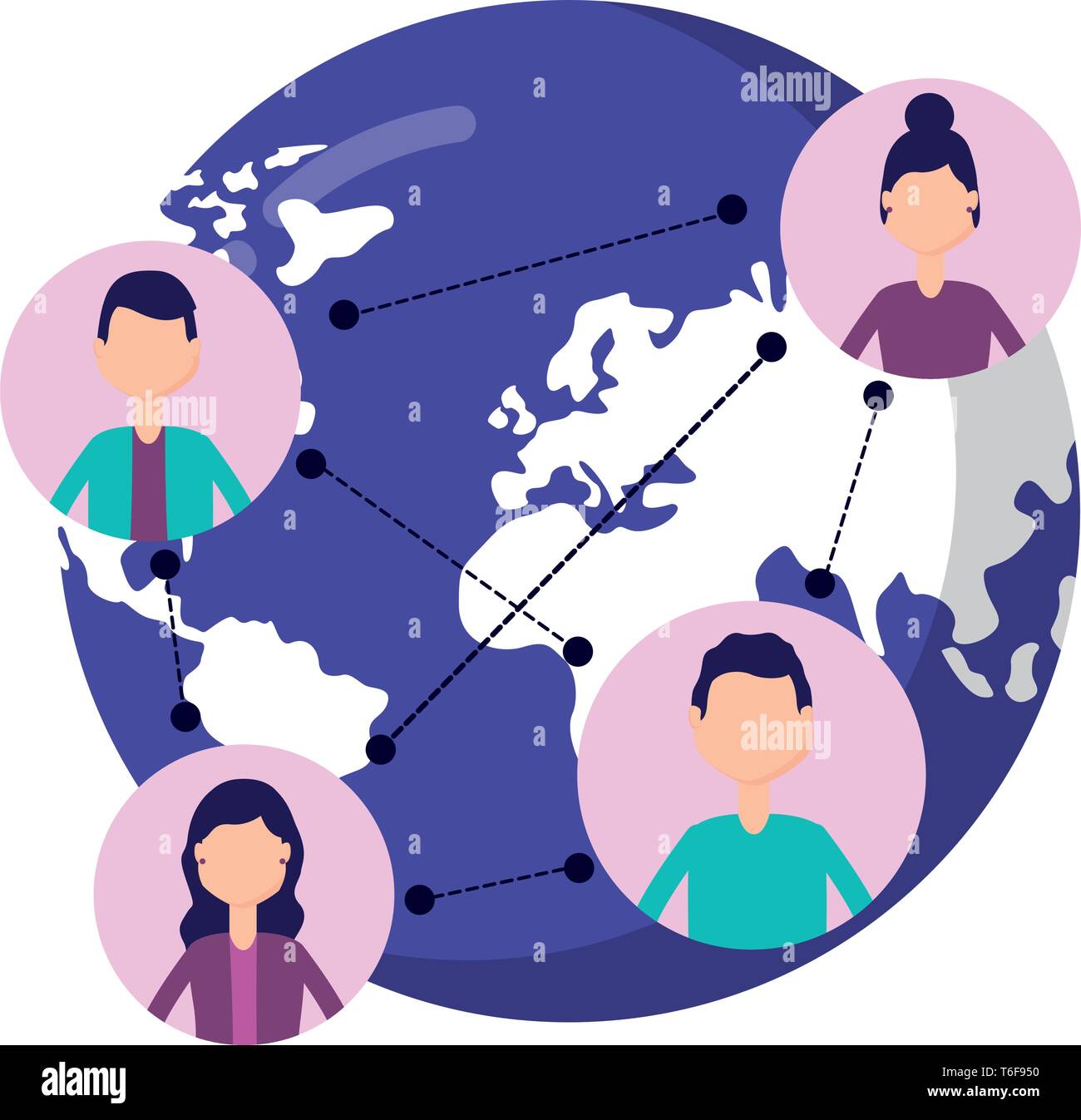 people social media Stock Vector Image & Art - Alamy