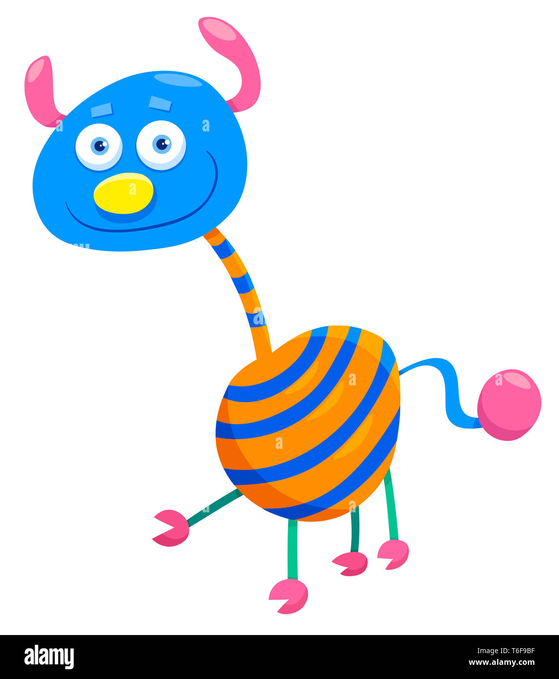 Creature cartoon Cut Out Stock Images & Pictures - Alamy