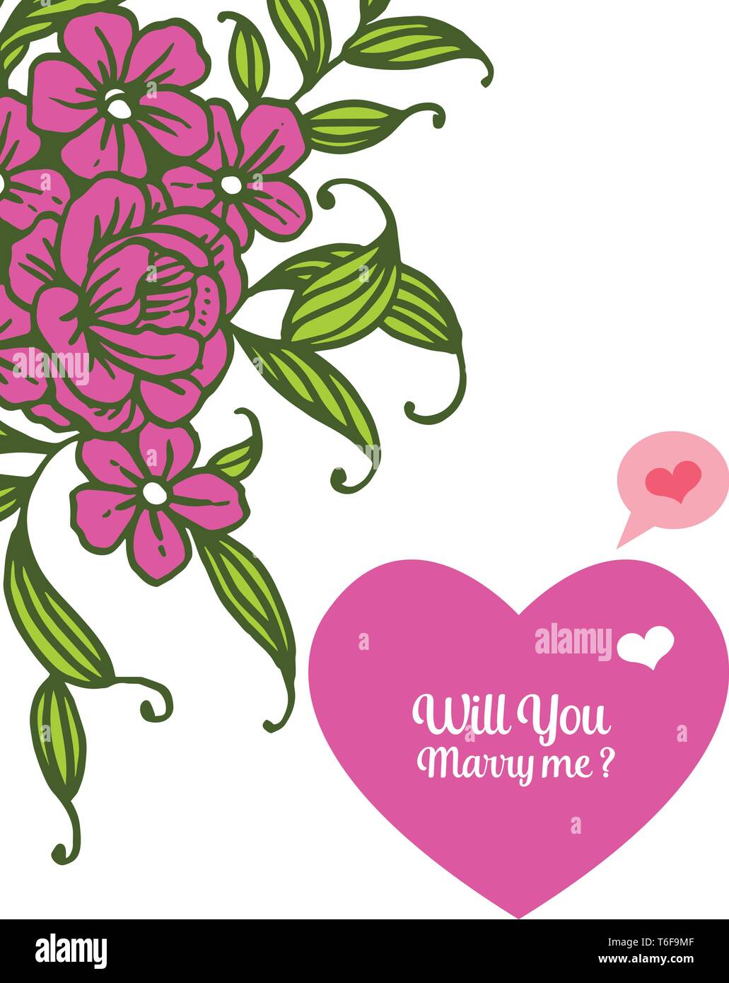 Vector illustration various ornate of purple flower frame for letter ...