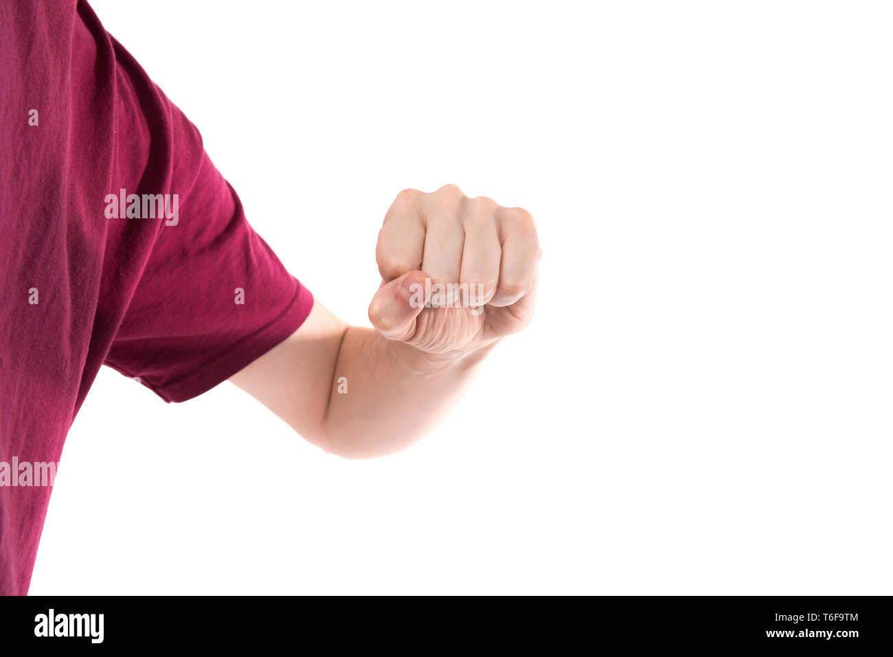 Man clenched fist hi-res stock photography and images - Alamy