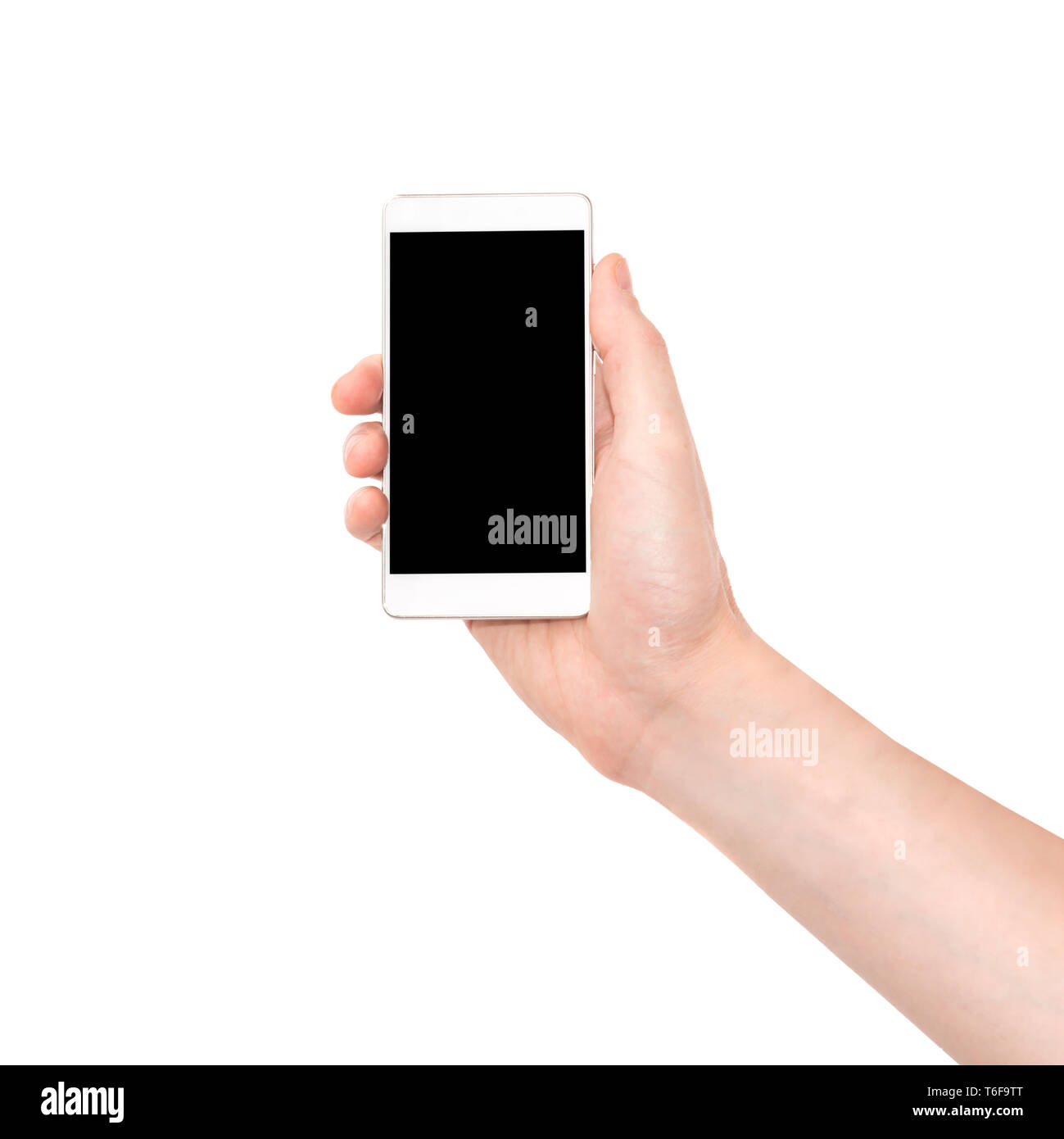 Hand holding smartphone Stock Photo - Alamy