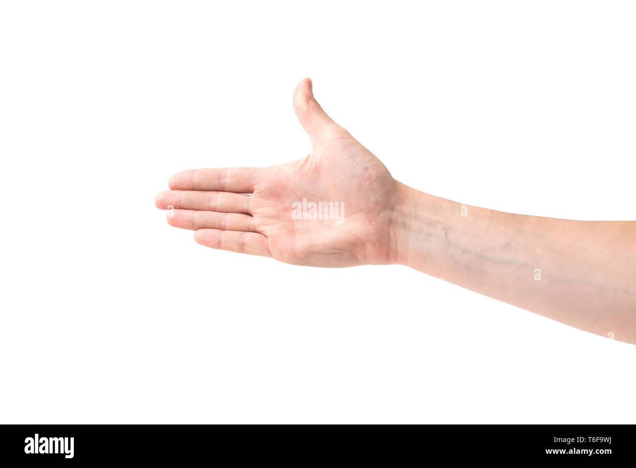 Business success handshake male female Cut Out Stock Images & Pictures ...