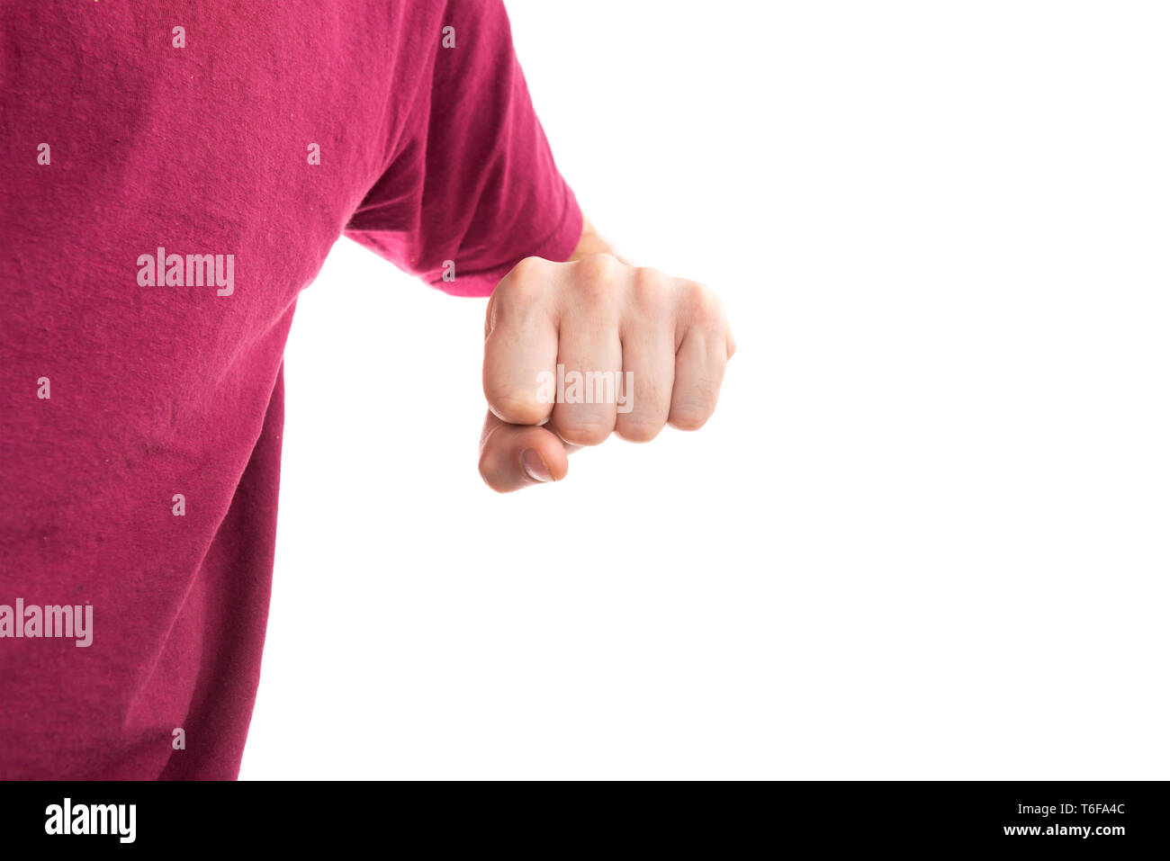 Man clenched fist hi-res stock photography and images - Alamy