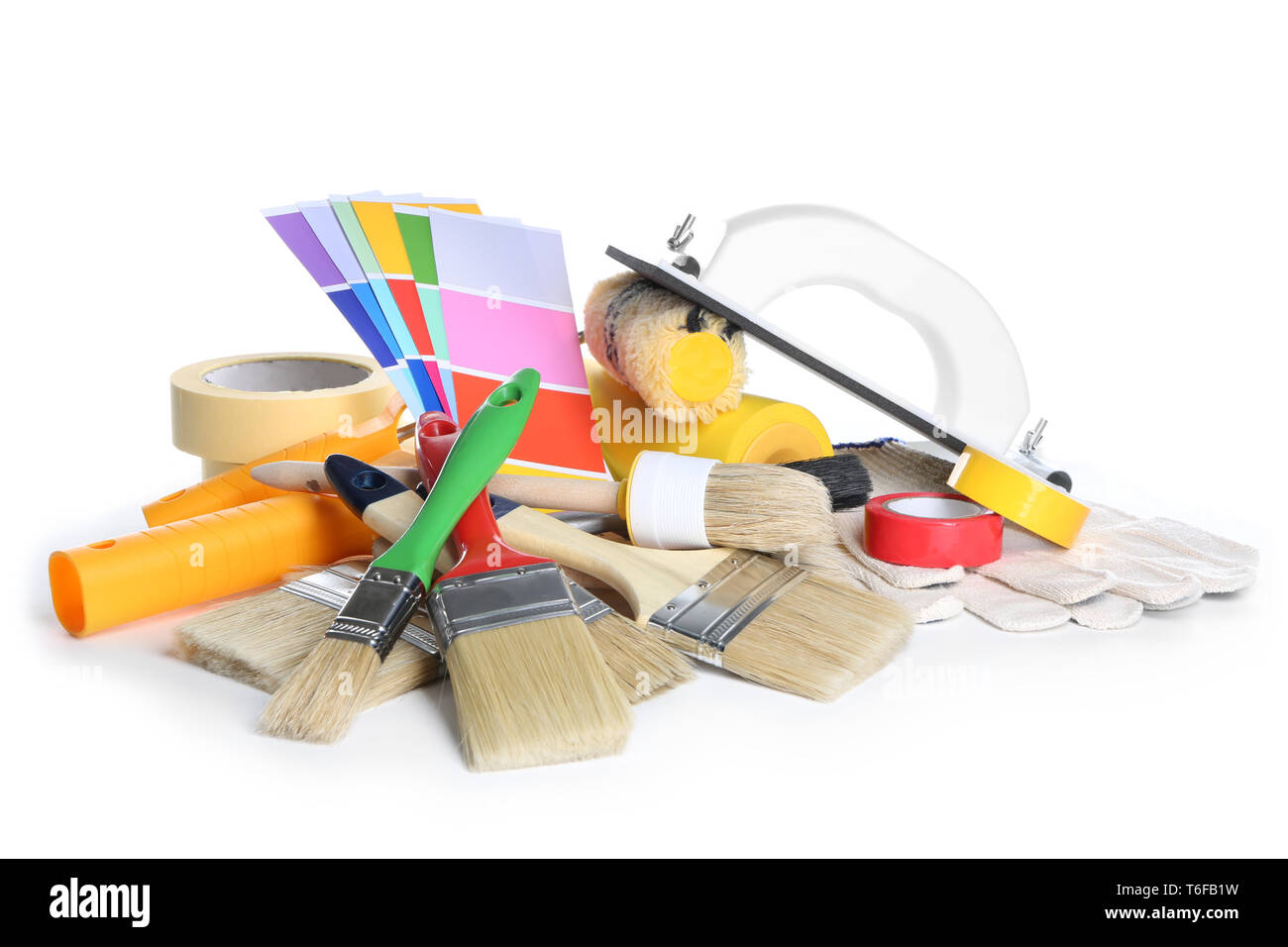 Set tools supplies repair Cut Out Stock Images & Pictures - Alamy