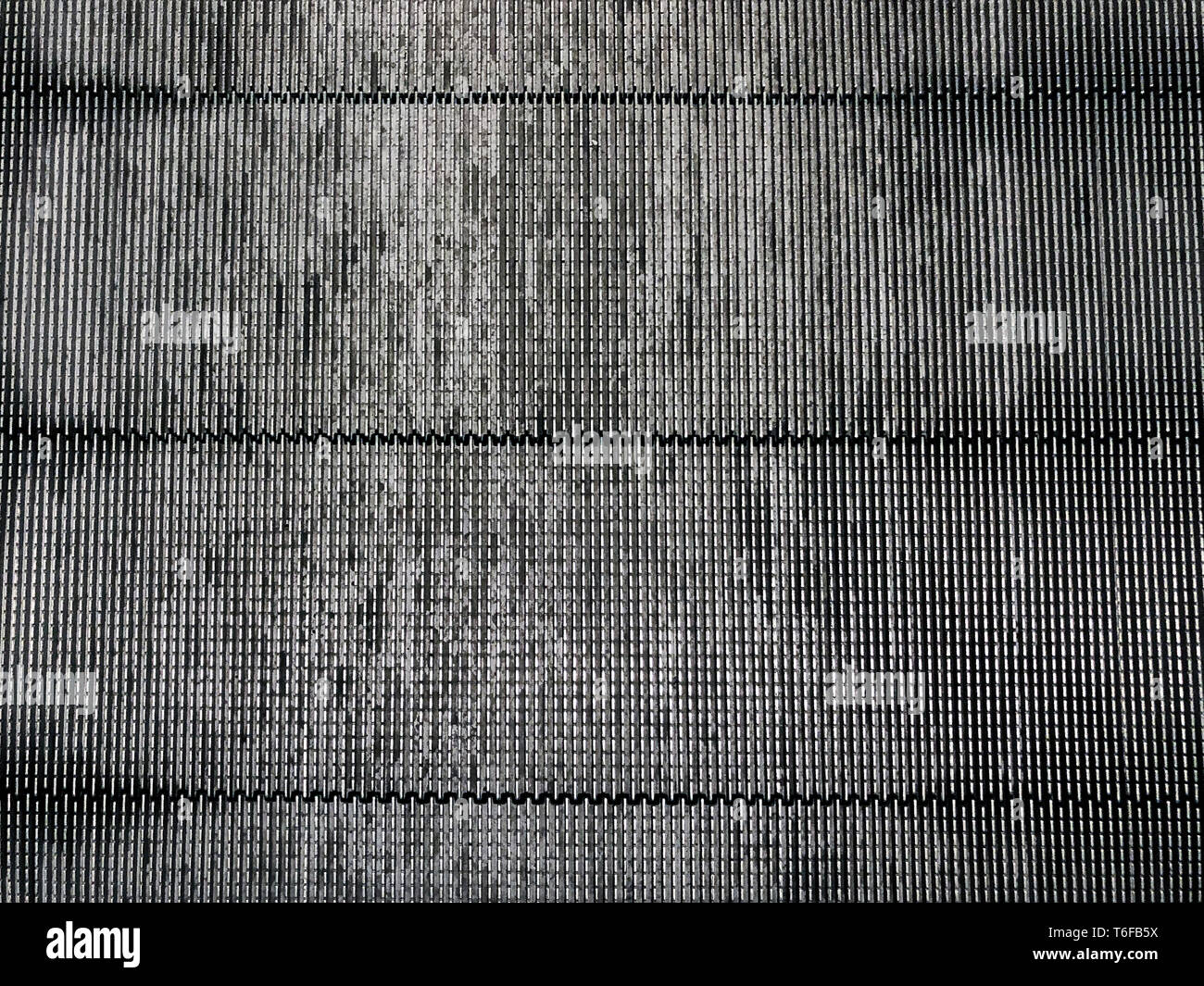 Textore of a escalator floor Stock Photo - Alamy