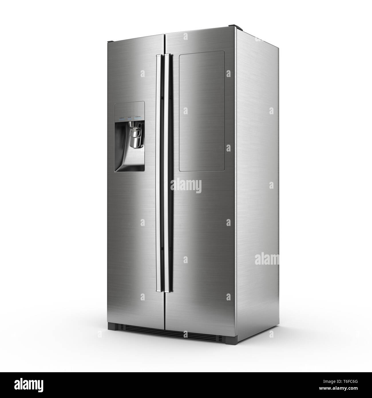 3D rendering large fridge Stock Photo - Alamy