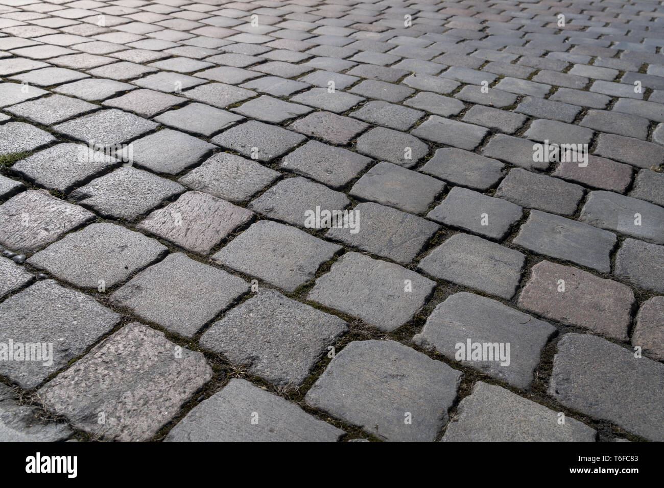 closeup of a cobblestone road for backgrounds Stock Photo - Alamy
