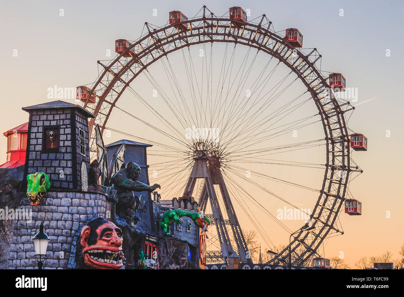Vienna austria ferris wheel in hi-res stock photography and images - Alamy
