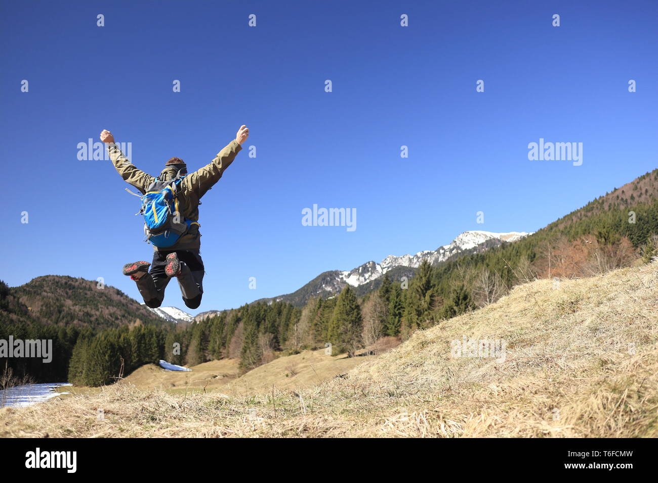 Strong hiker hi-res stock photography and images - Alamy