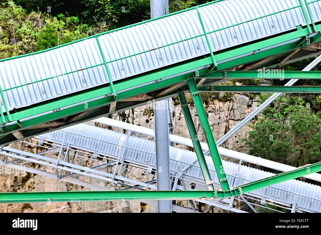 up and down - conveyor system conveyor belt Stock Photo - Alamy