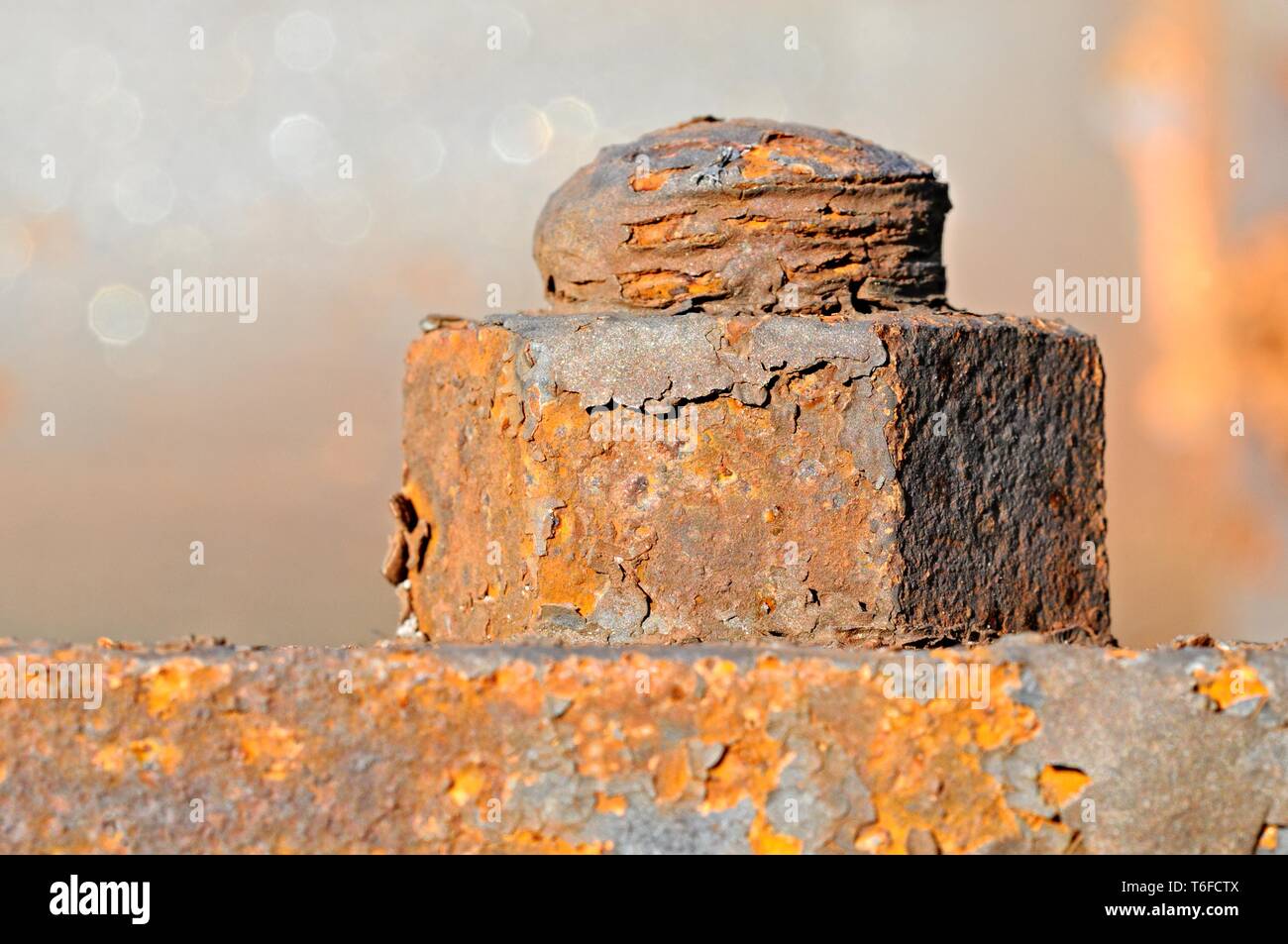 the rusty connection Stock Photo - Alamy