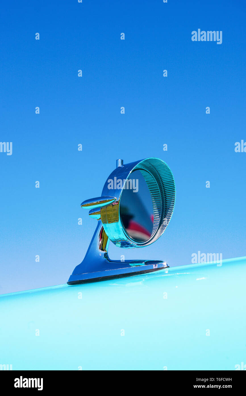 Rearview mirror of vintage car hi-res stock photography and images - Alamy