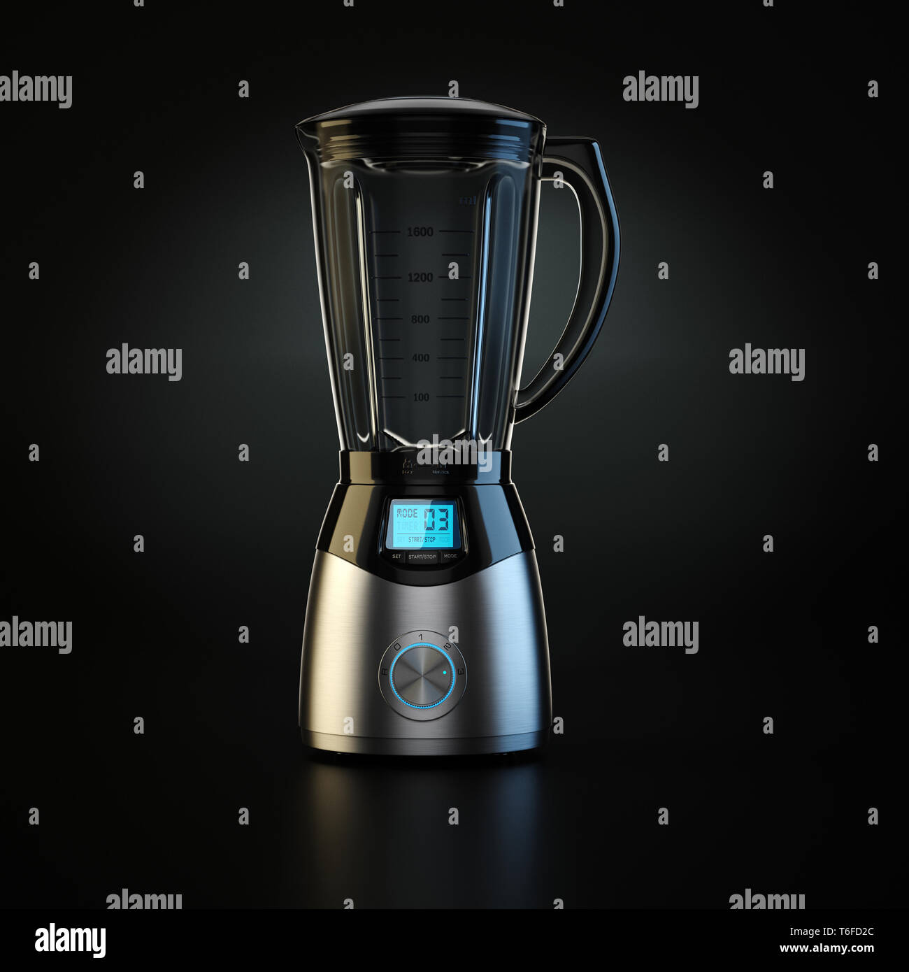 3D rendering electric blender Stock Photo - Alamy