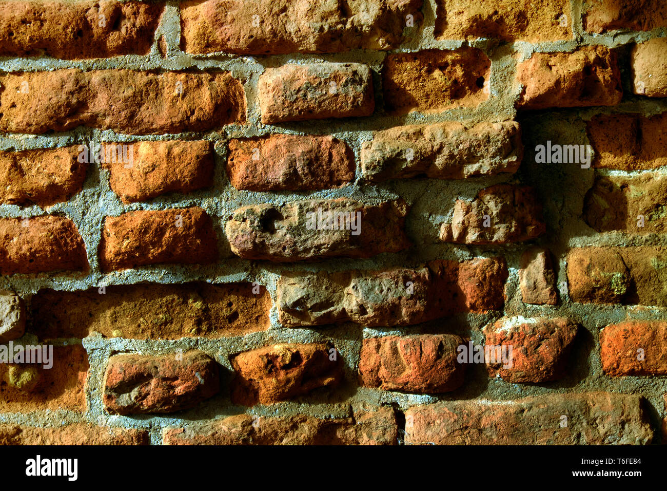 Wall of bricks Stock Photo - Alamy