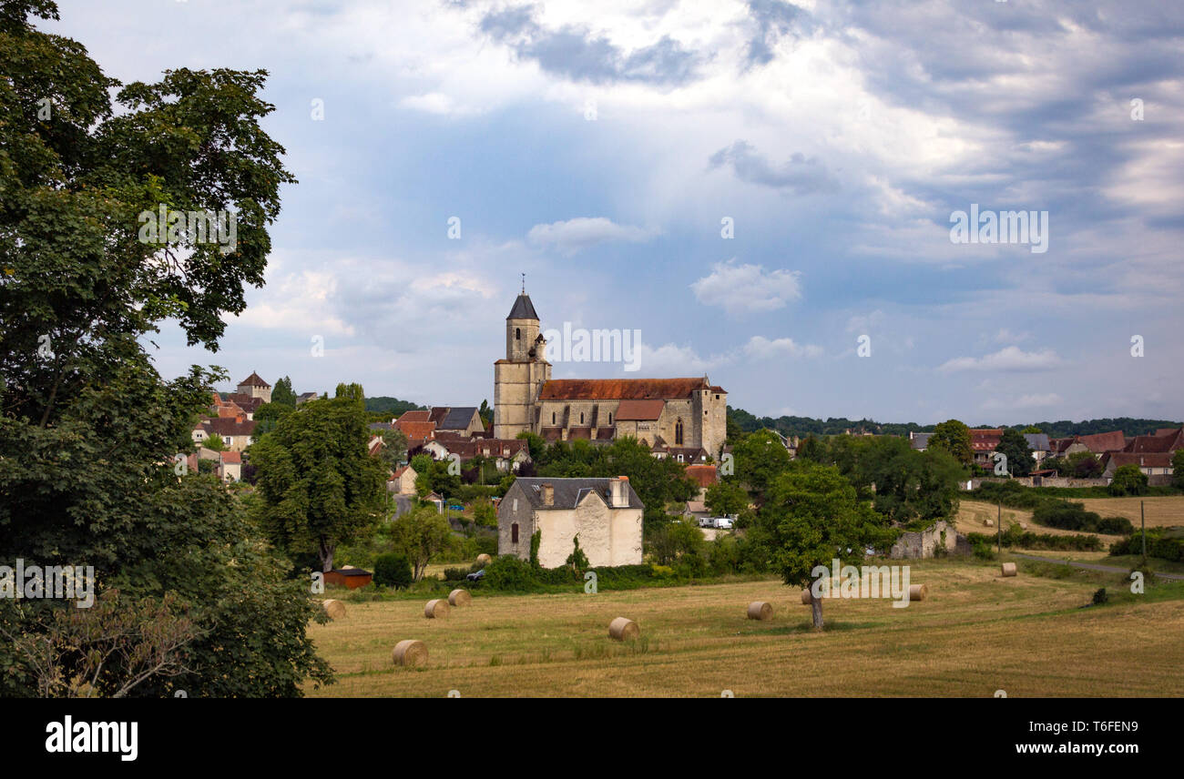 Church in medieval town Stock Photo - Alamy
