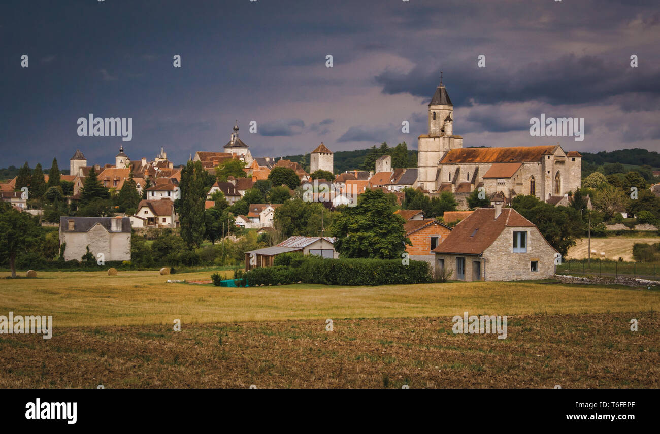 Church in medieval town Stock Photo - Alamy