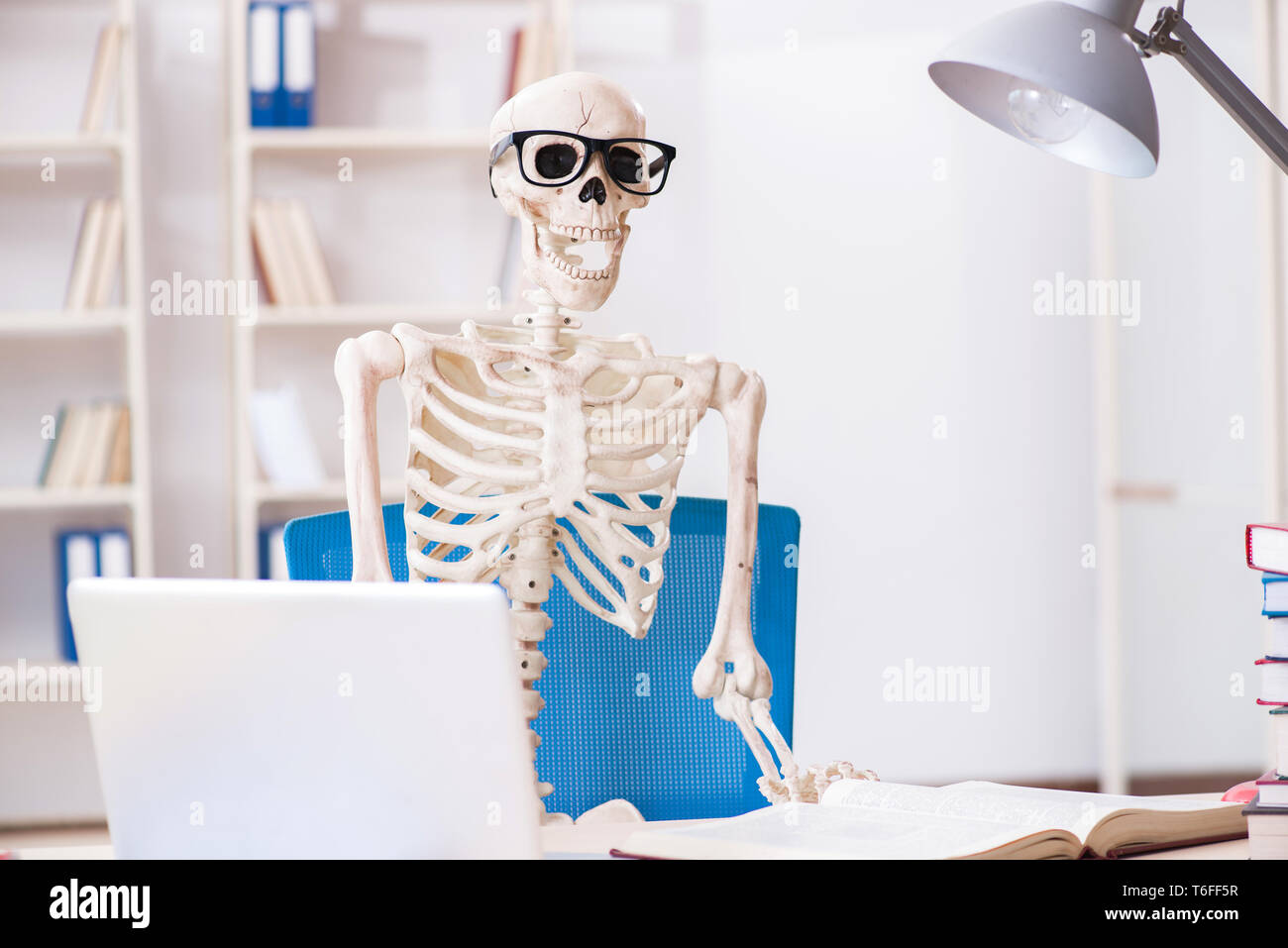 Skeleton laugh hi-res stock photography and images - Alamy
