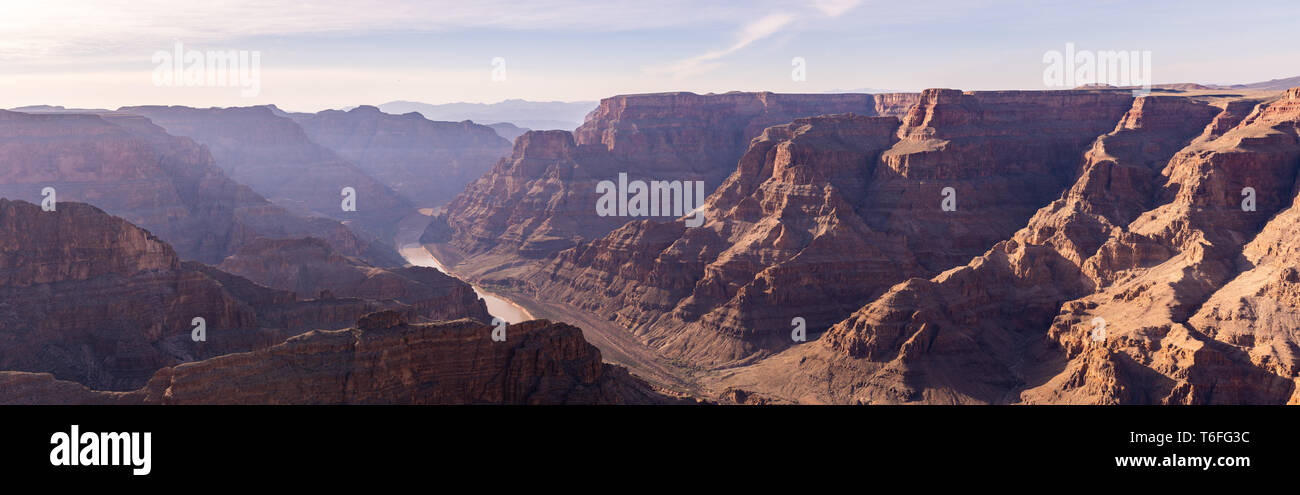 West rim of Grand Canyon Panorama Stock Photo - Alamy