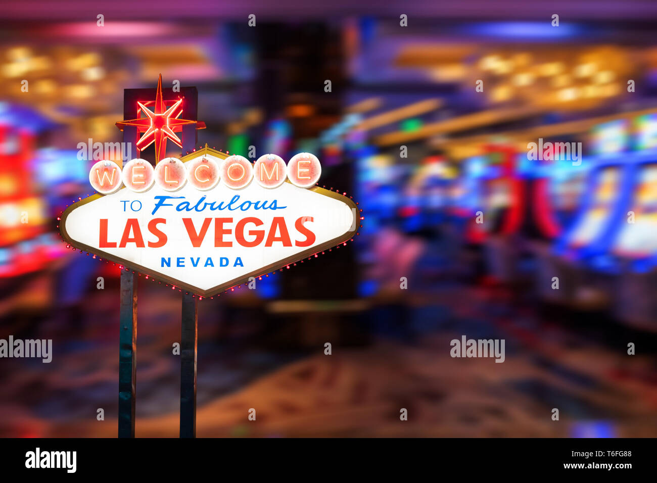 Famous Las Vegas sign Stock Photo - Alamy