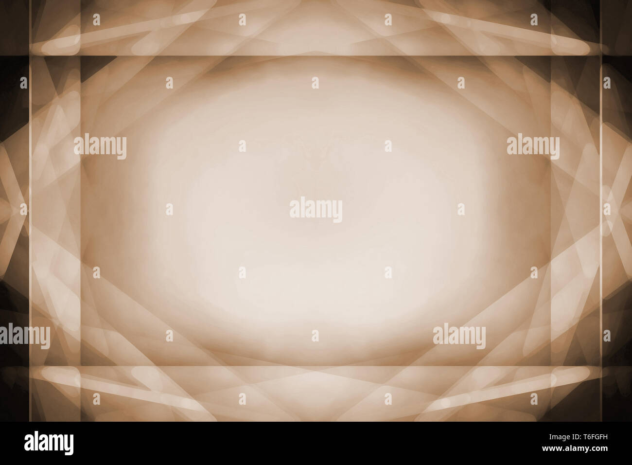 Abstract brown frame background Stock Photo - Alamy