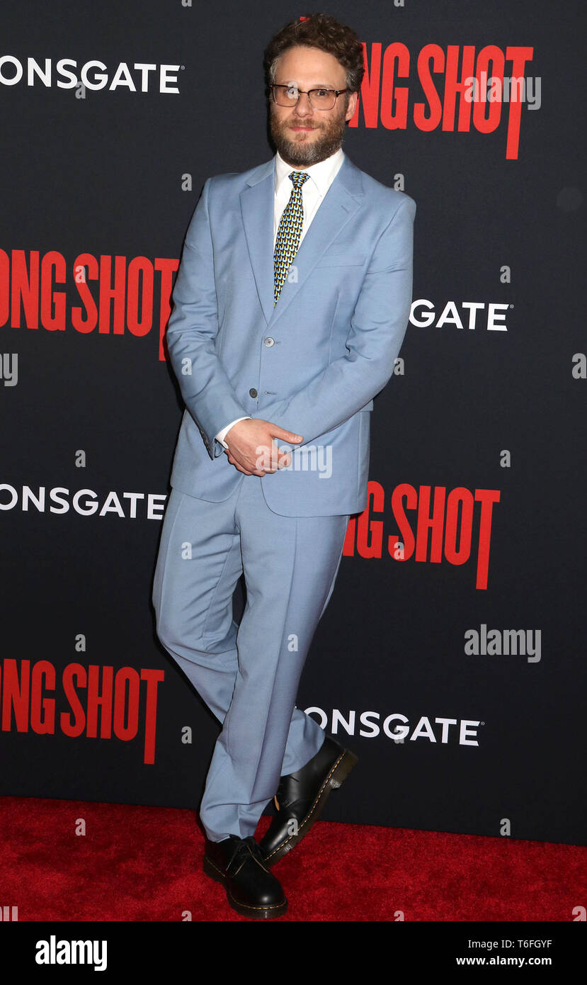 April 30, 2019 - New York City, New York, U.S. - Actor SETH ROGEN ...