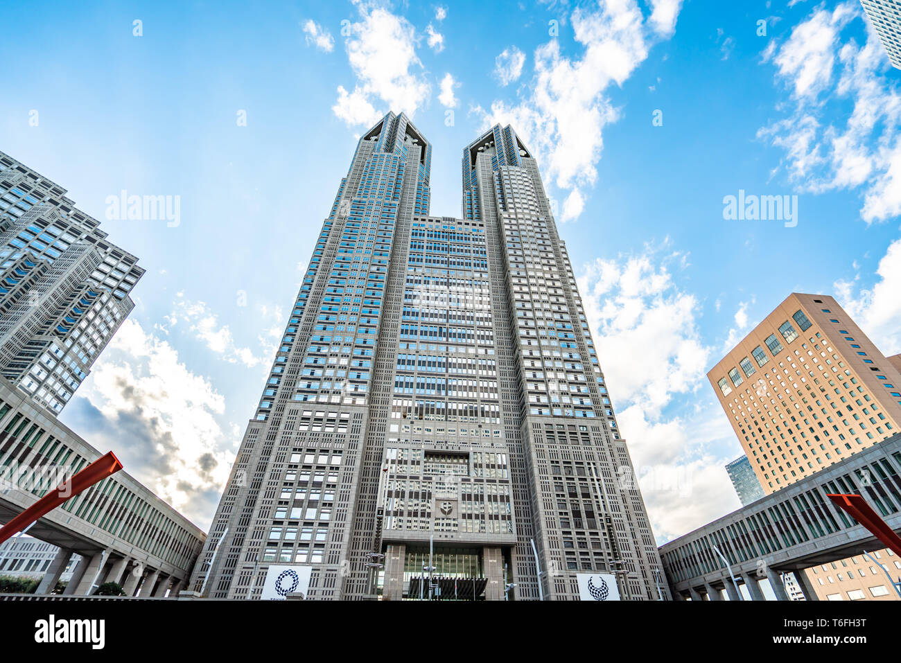 TOKYO, JAPAN - November 23, 2018: Metropolitan Government Building of ...