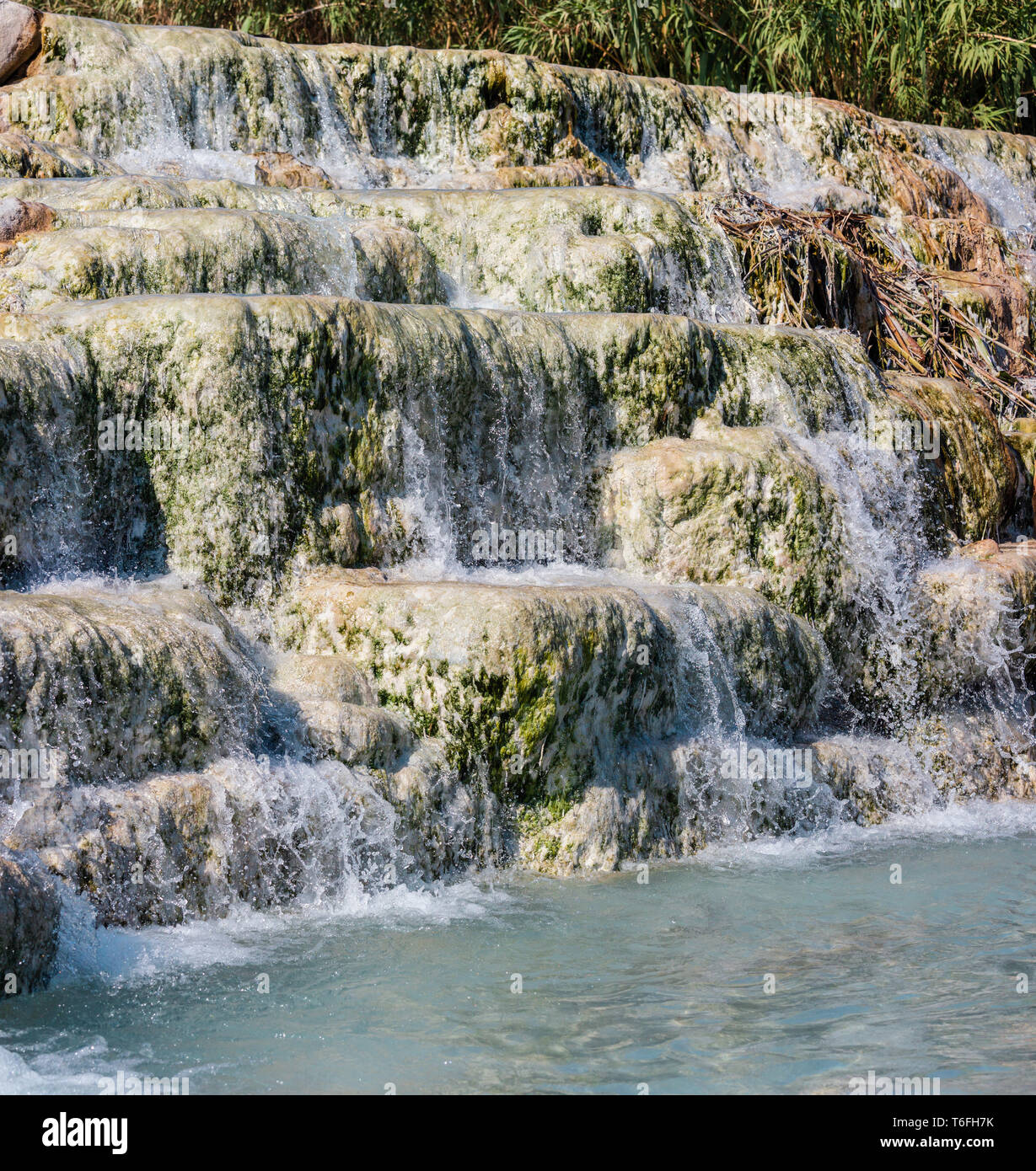 Natural spa Saturnia thermal baths, Italy Stock Photo - Alamy