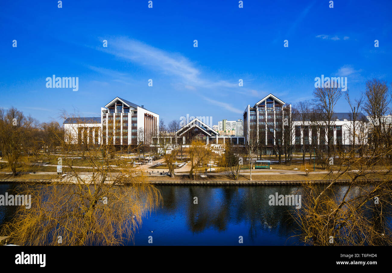 architecture of Belarus Stock Photo - Alamy