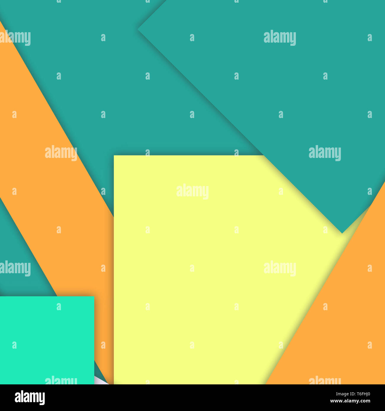 Modern orange shapes design hi-res stock photography and images - Alamy