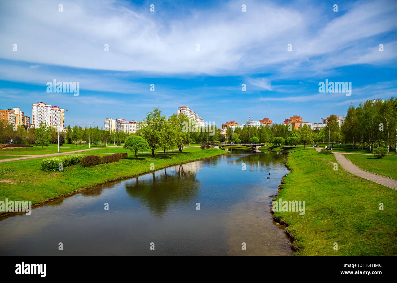 Minsk, modern architecture Stock Photo - Alamy