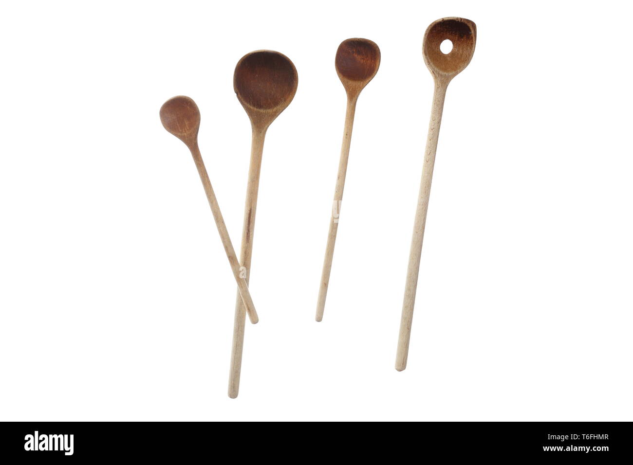 four cooking spoons Stock Photo - Alamy