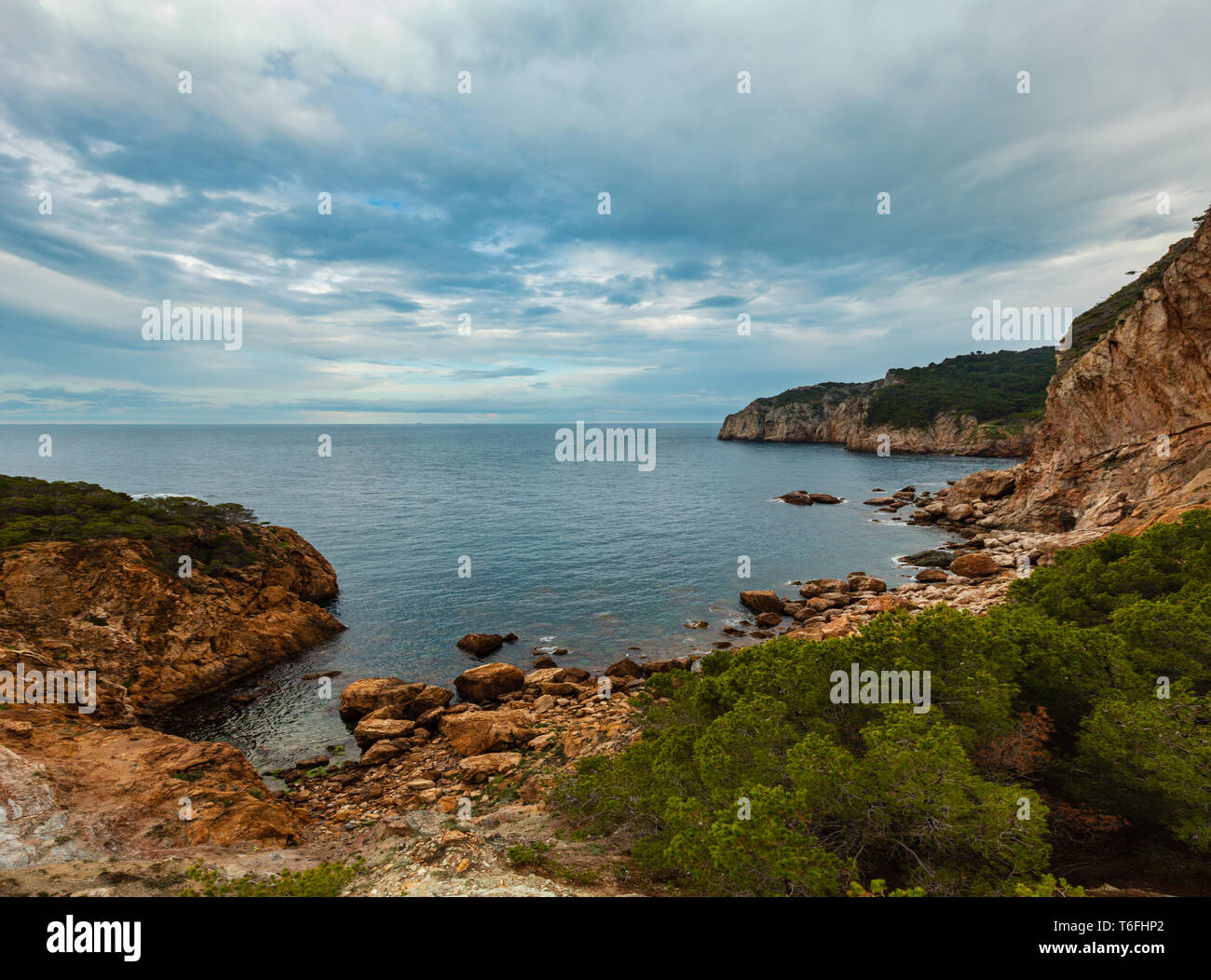 Summer sea bay spain hi-res stock photography and images - Alamy