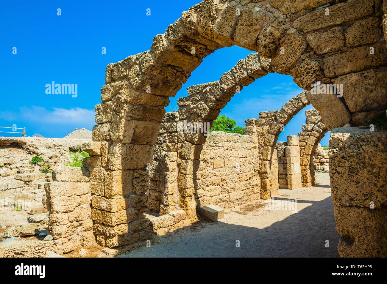 Vaulted ceilings of stalls ancient times Stock Photo - Alamy