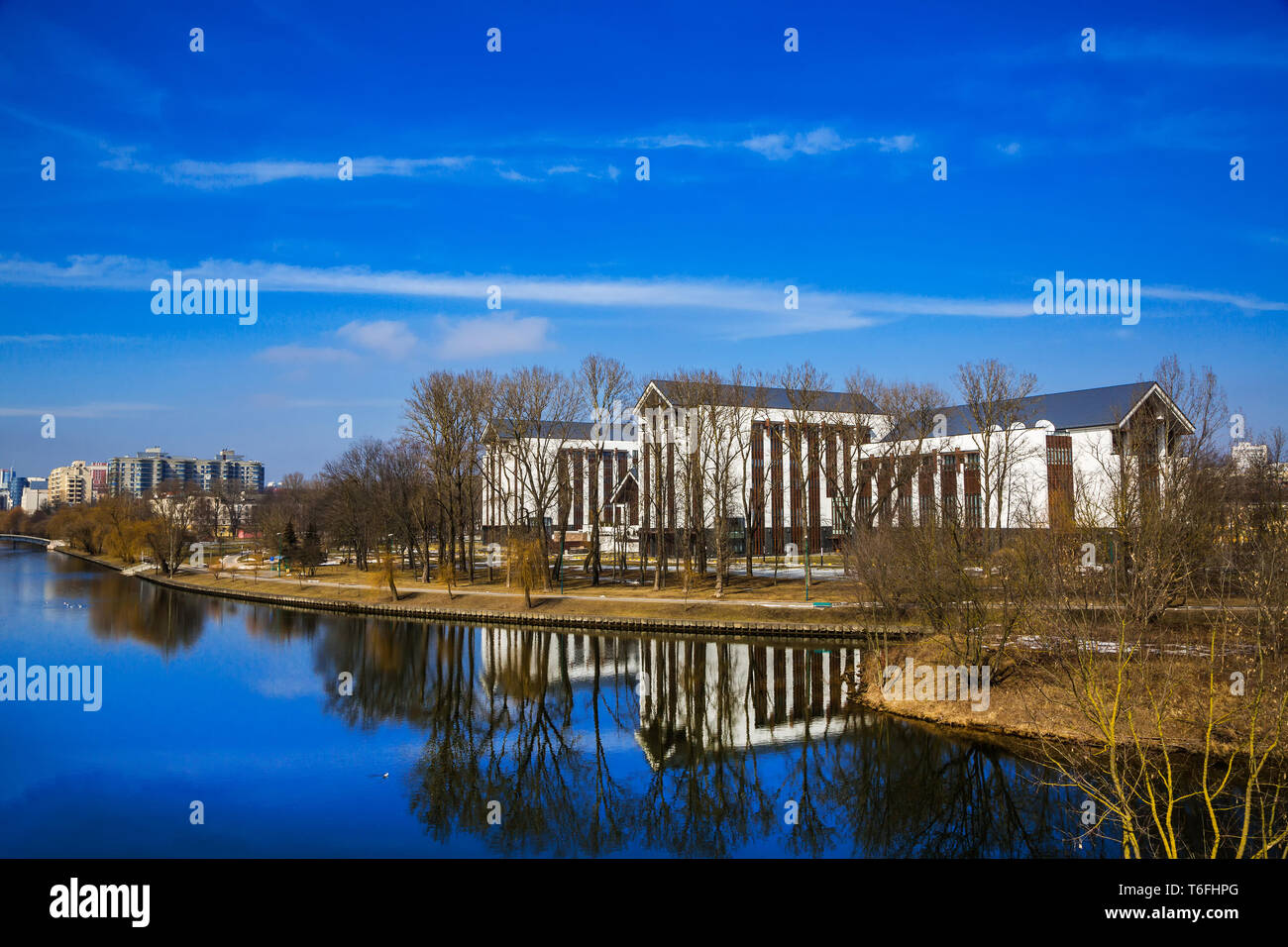architecture of Belarus Stock Photo - Alamy