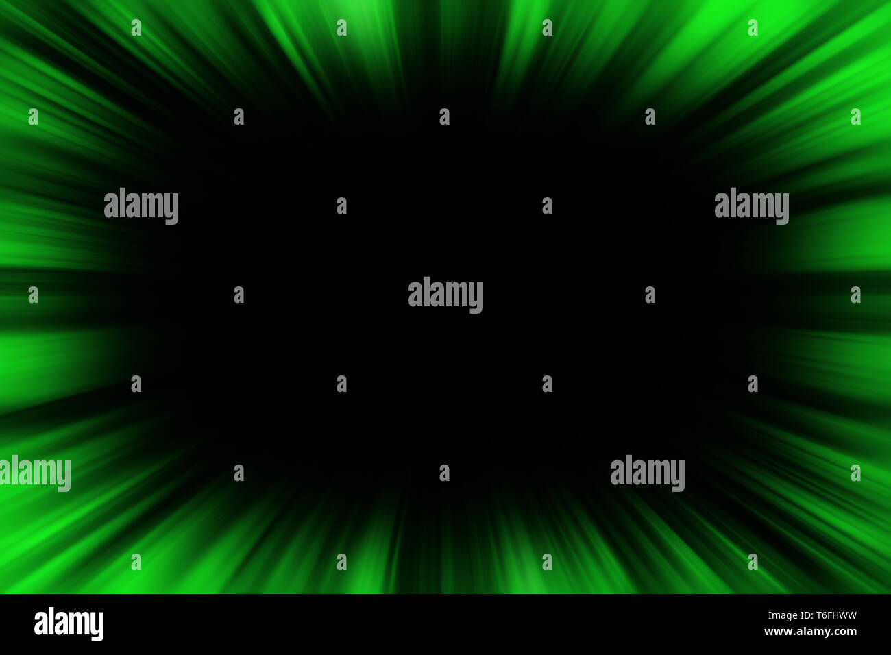 Green starburst explosion border frame Stock Photo - Alamy