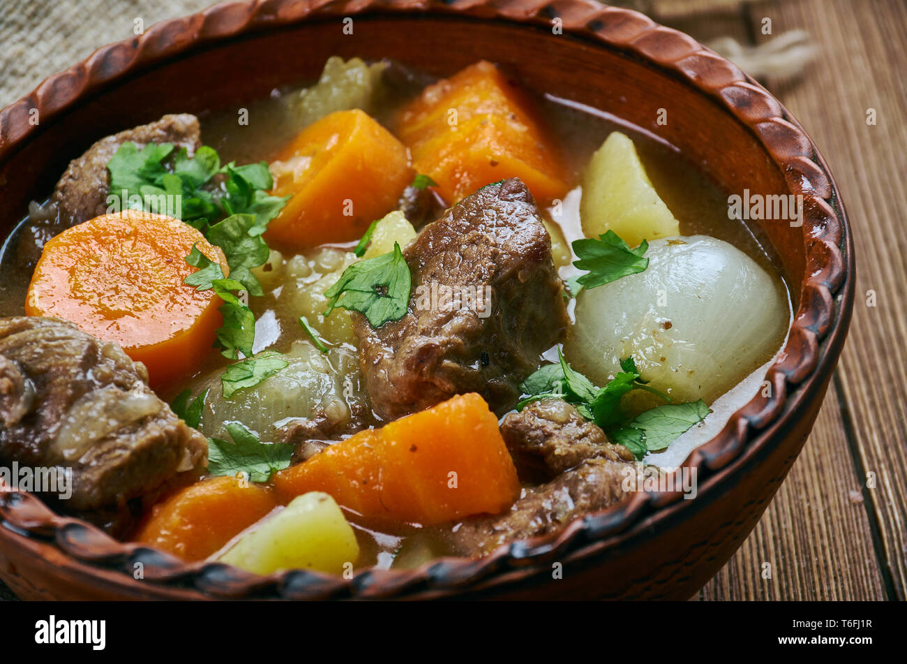 Amish Beef Stew Stock Photo - Alamy