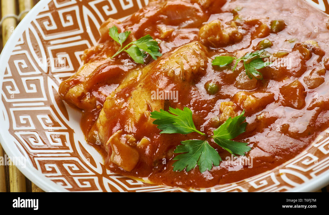 Katla Fish Curry Stock Photo - Alamy