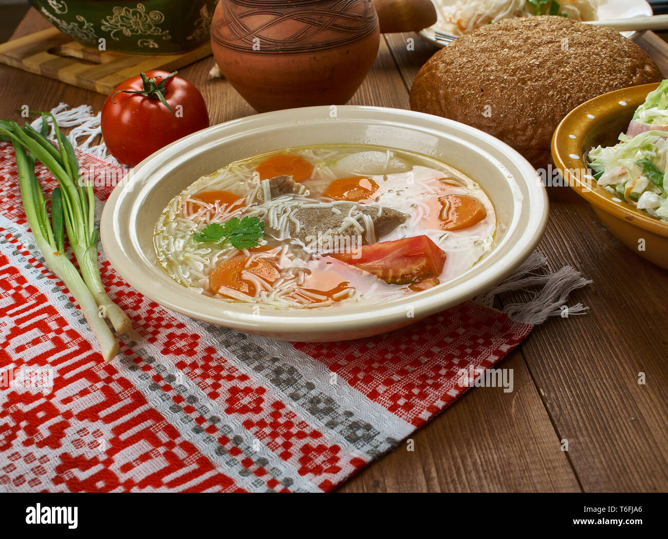 Broth traditional polish rosół hi-res stock photography and images - Alamy