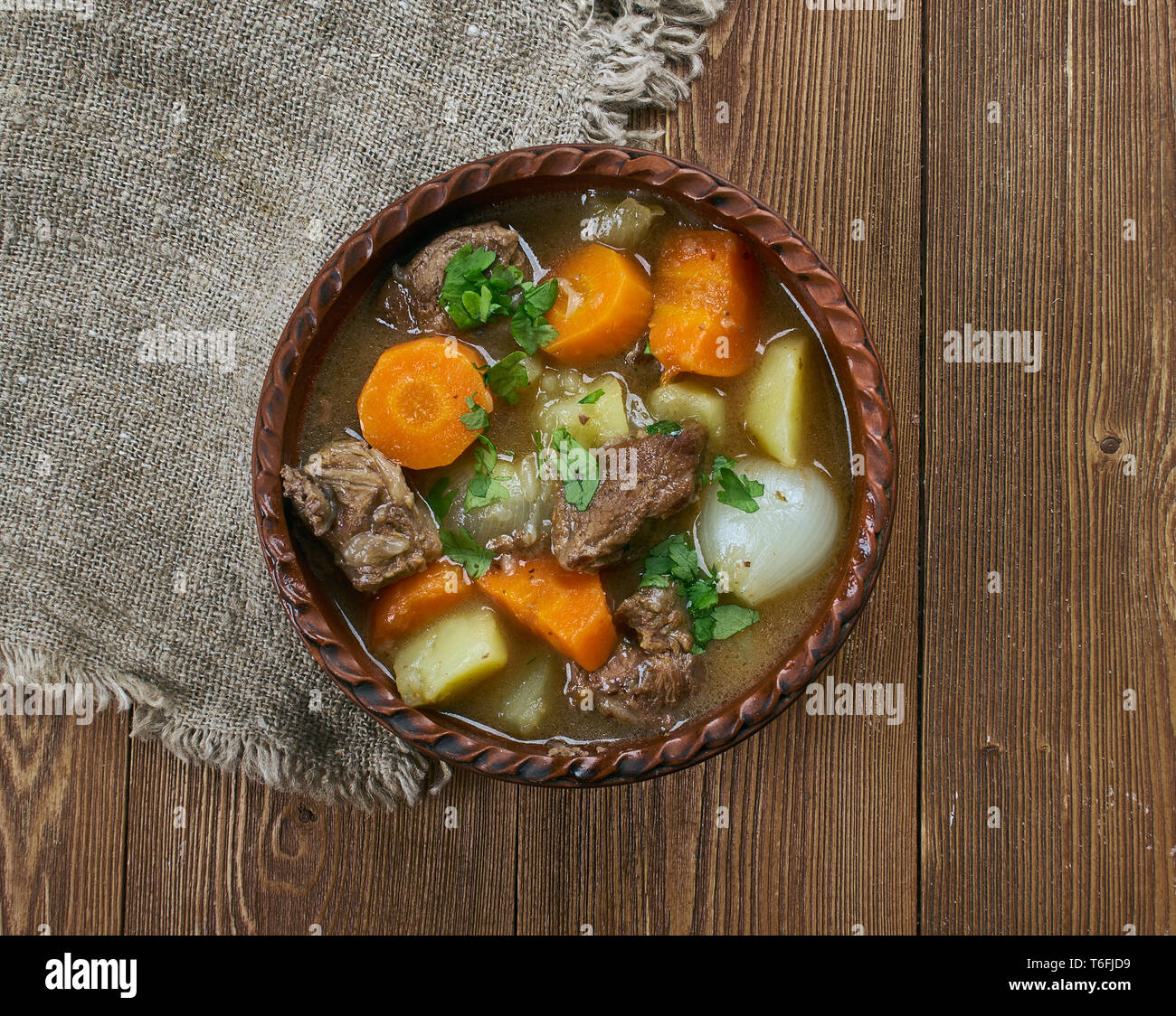 Amish Beef Stew Stock Photo - Alamy