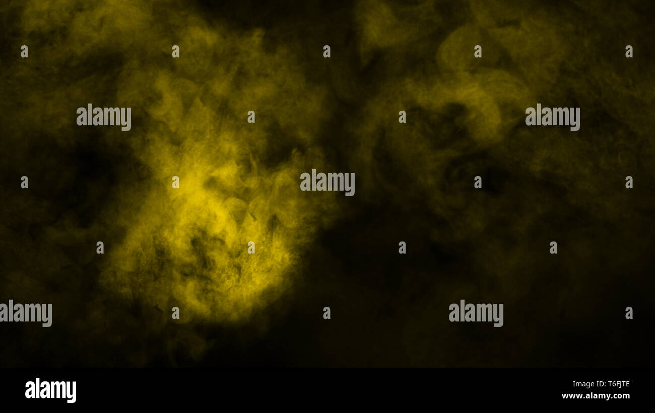 Yellow fog and misty effect on background. Smoke texture overlays Stock ...
