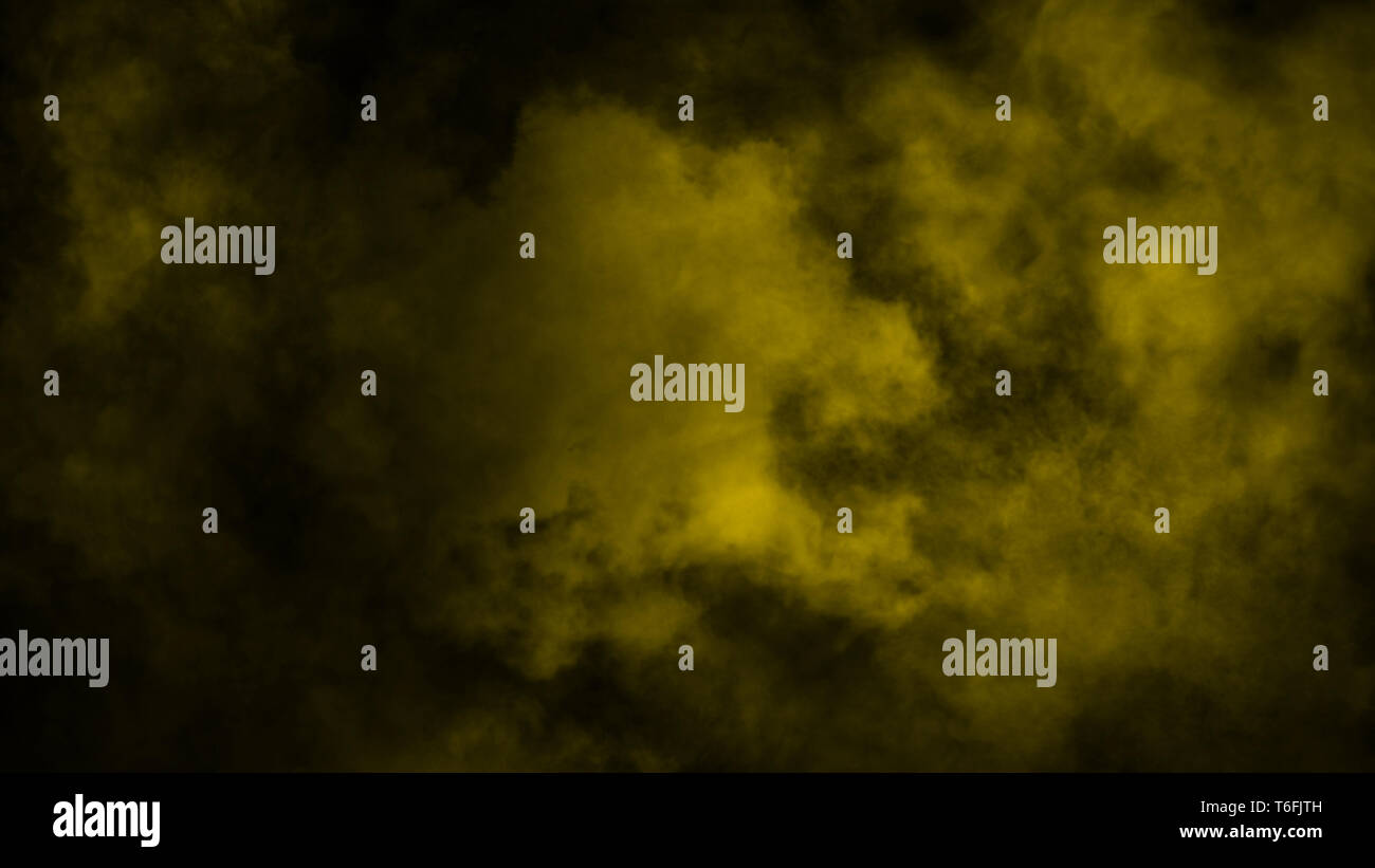 Yellow fog and misty effect on background. Smoke texture overlays Stock ...