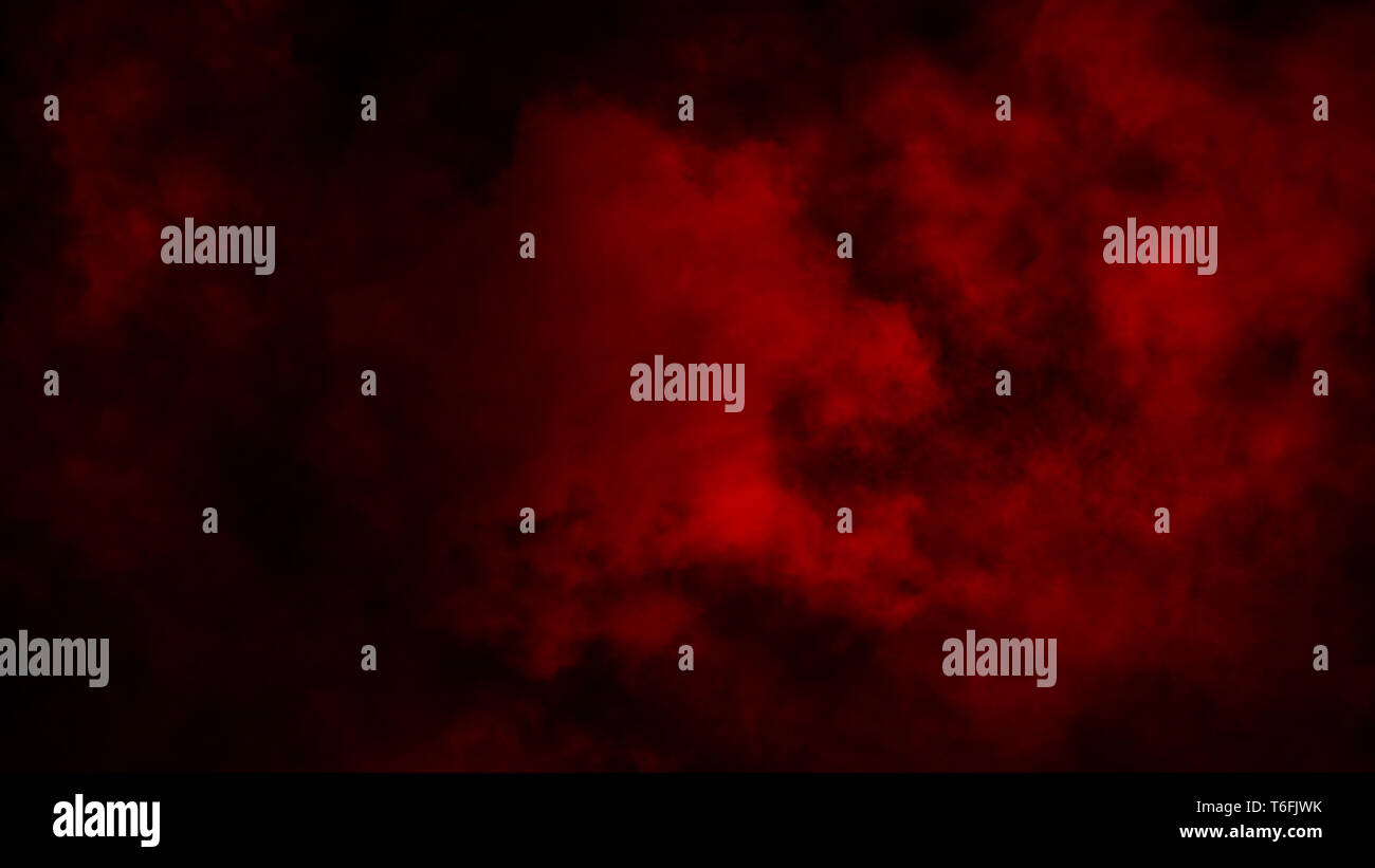 Red smoke stage studio. Abstract fog texture overlays Stock Photo - Alamy